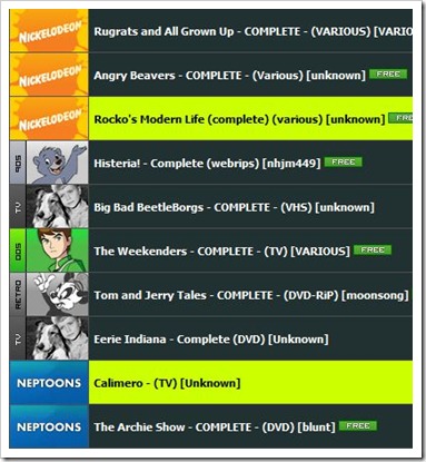 FILEnetworks Blog: NepToonS Tracker – Cartoon Torrents, Old Toons ...